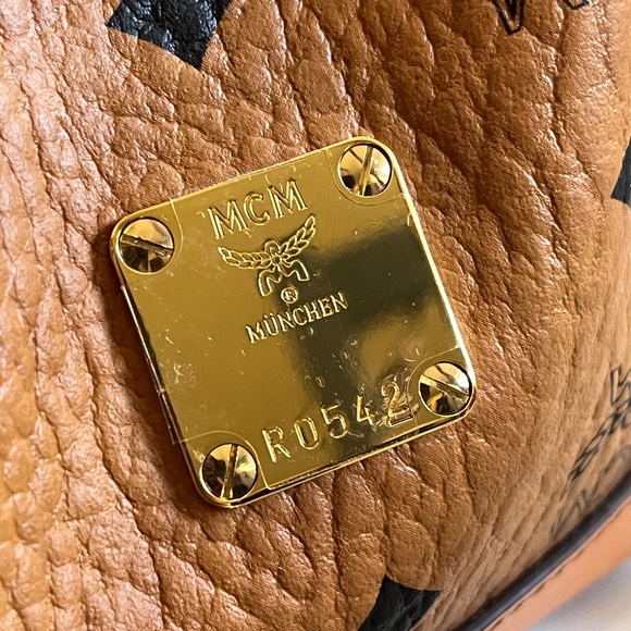 MCM | Bags | Mcm Dessau Visetos Mini Drawstring Bucket Bag | Poshmark